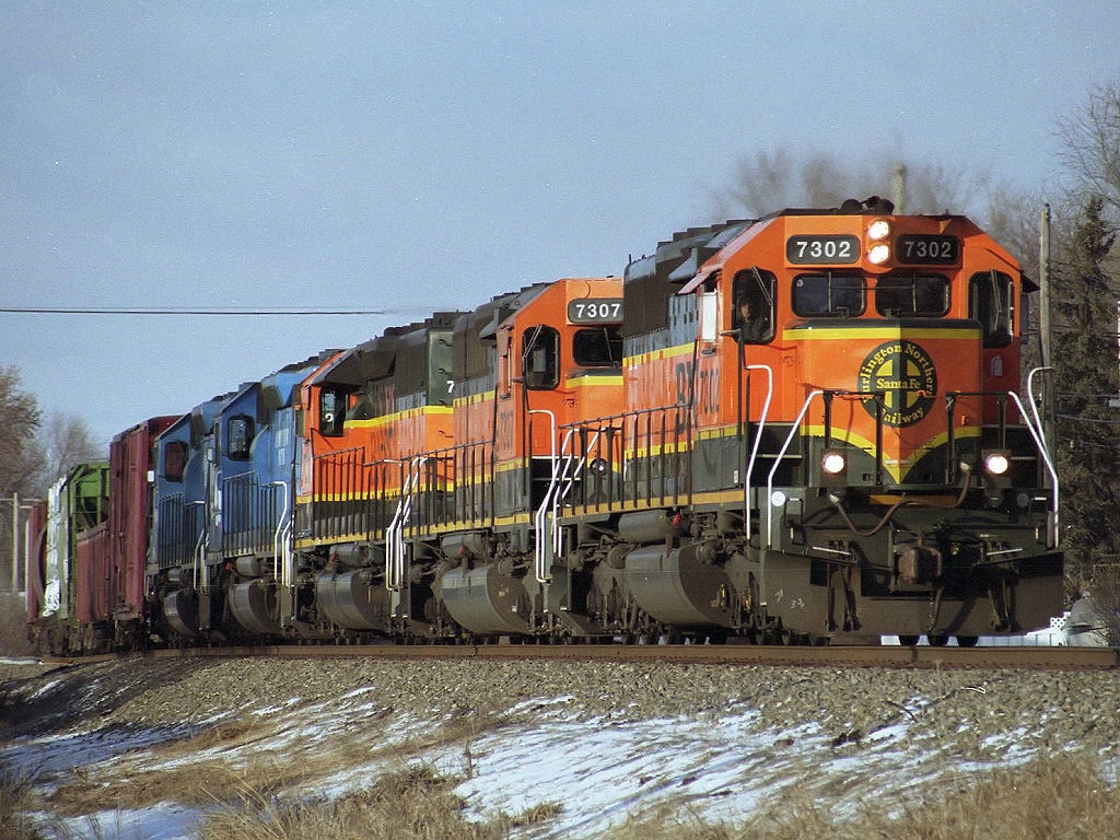 BNSF 7302